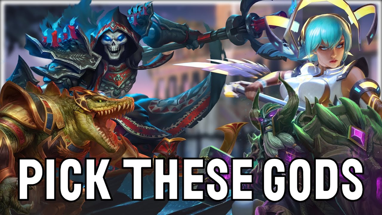 TOP 4 SUPPORT GODS TO PICK AND OWN IN YOUR RANKED GAMES - YouTube
