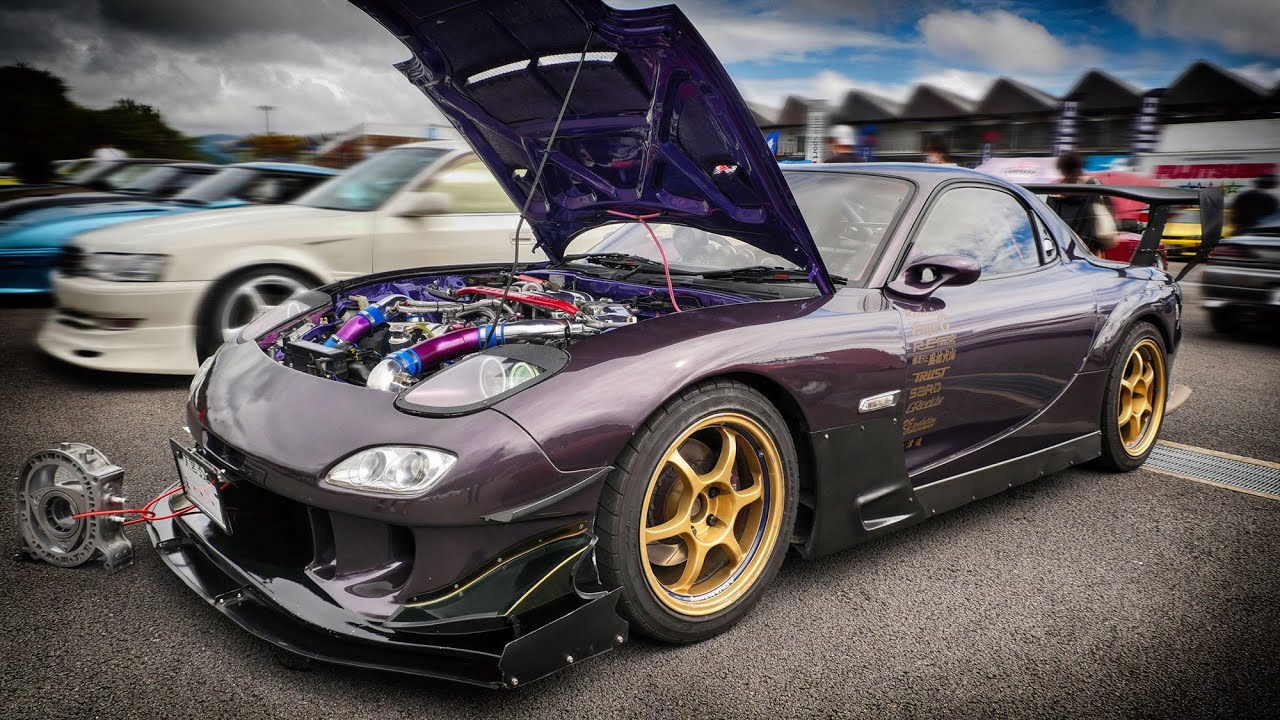 MAZDA RX-7 DF Custom Car - YouTube