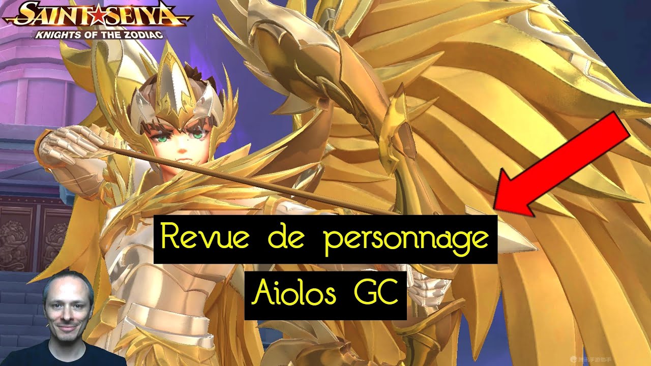 Revue du personnage Aiolos GC Saint Seiya Awakening - YouTube