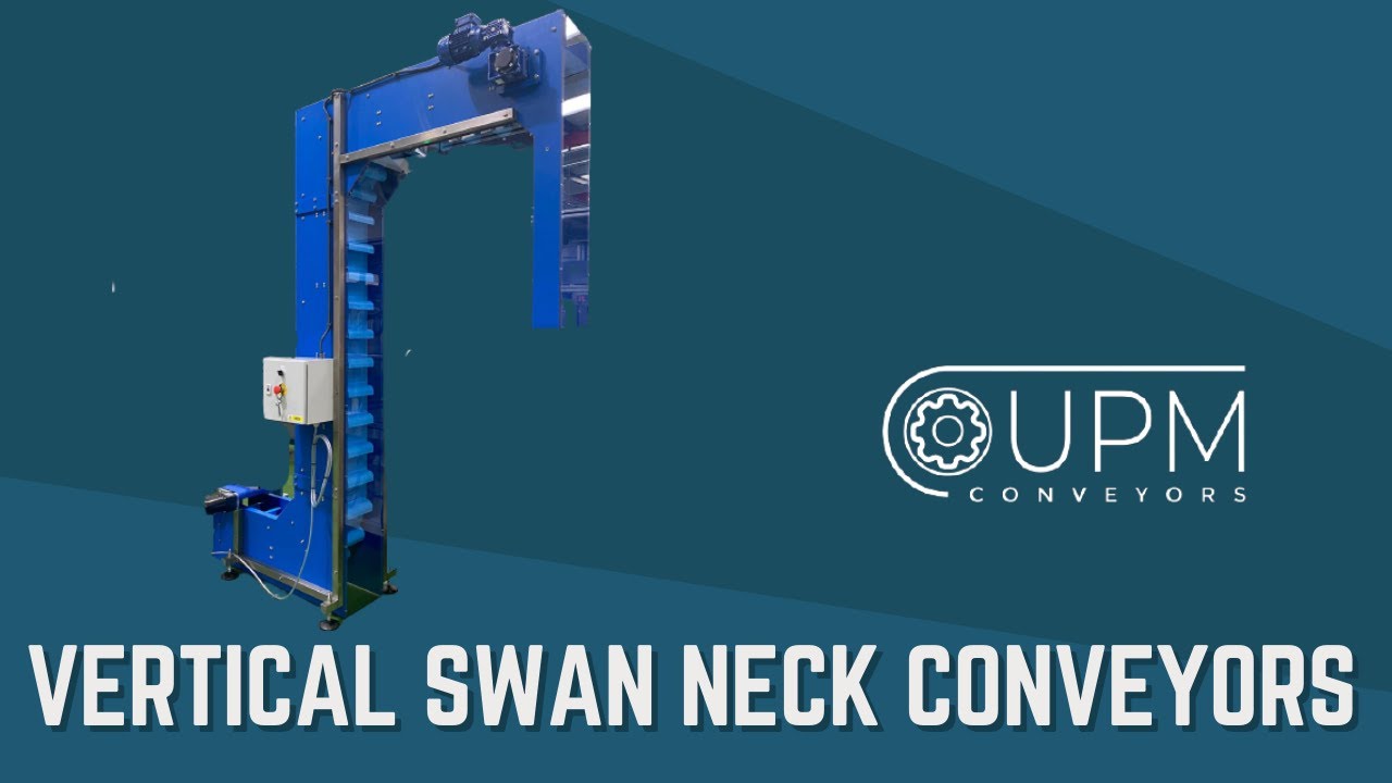 Vertical swan neck conveyors - YouTube