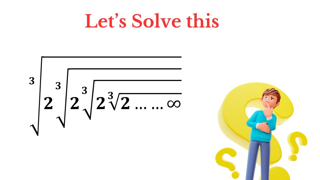 Let's solve this very interesting Exponent Problem! - YouTube