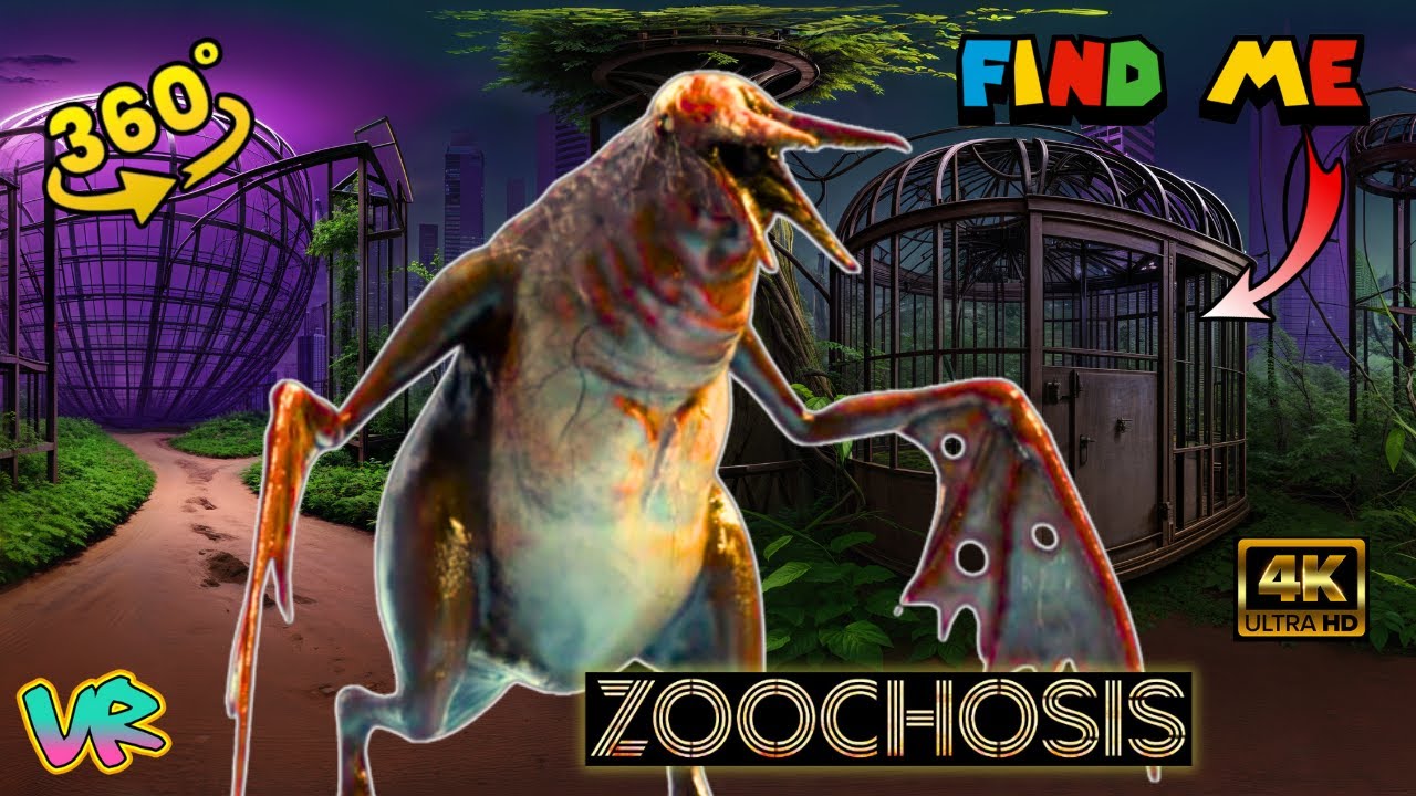 Zoochosis Penguin | Zoochosis 3 | Finding challenge 360 | VR 360 - YouTube