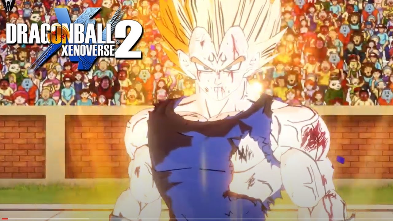 Majin Vegeta (Damaged) - Dragon Ball Xenoverse 2 MOD - YouTube