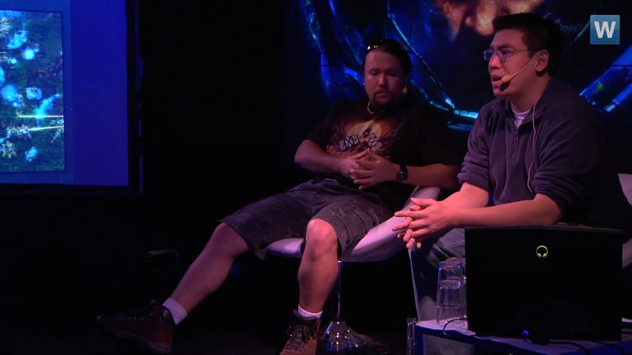 Pressvisning av StarCraft II: Del 2 - Bob Colayco presenterar spelet ...