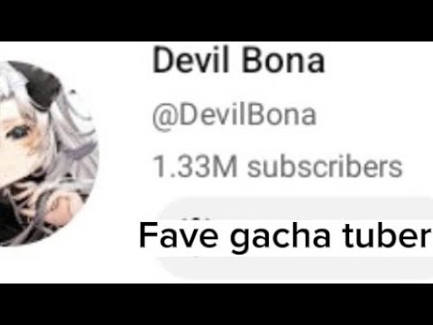 DevilBona my favorite youtuber but I love others too! ;) @DevilBona ...