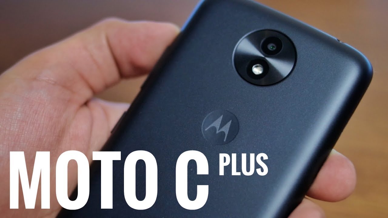 unboxing: MOTO C PLUS (en español) - YouTube