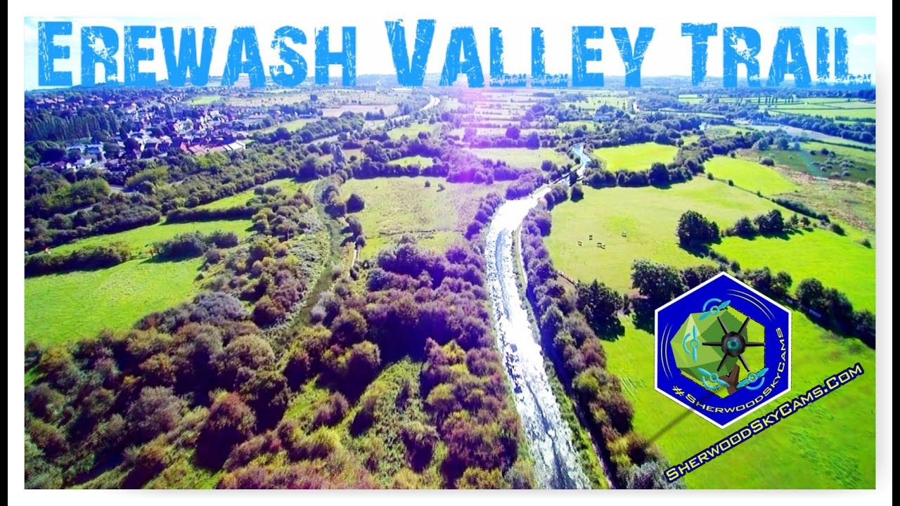 Erewash Valley Trail: Yuneec Typhoon H Professional - YouTube