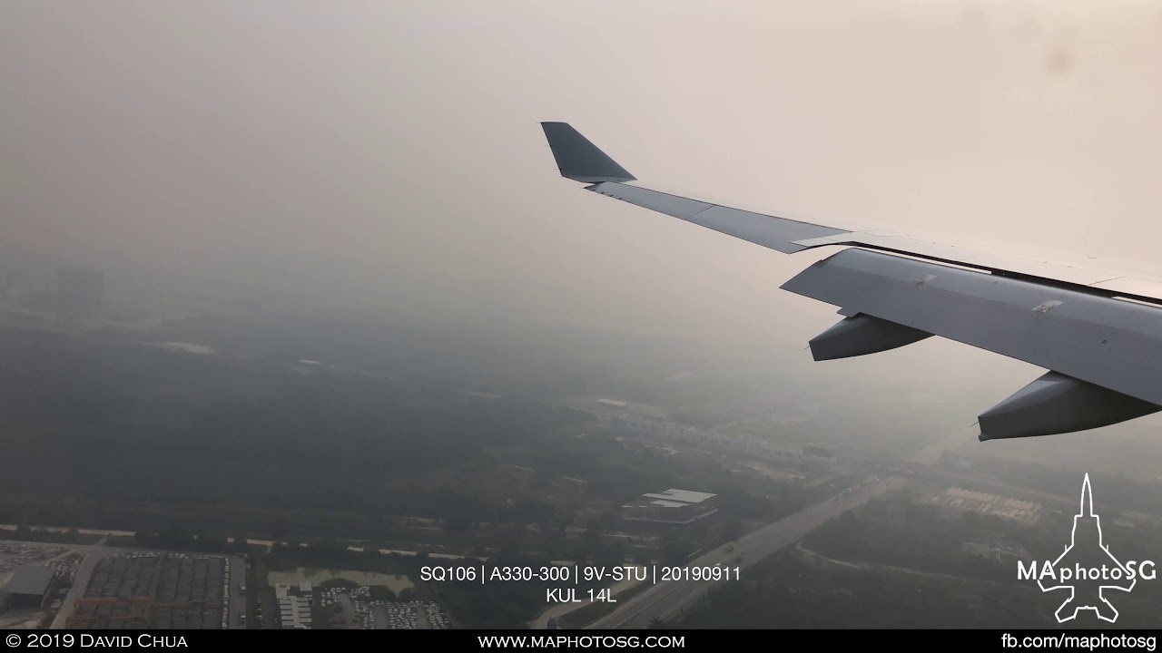 Singapore Airlines SQ106 Take off and Landing on 20190911 - YouTube