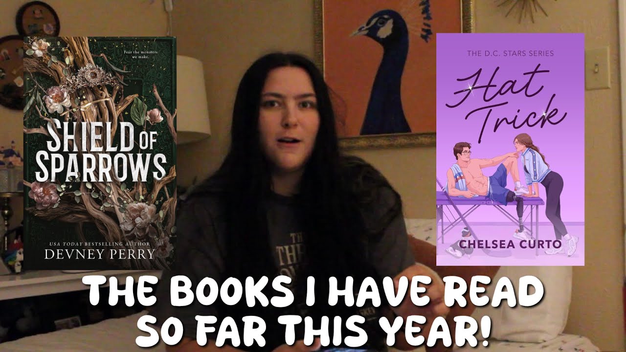 all the books i’ve read so far this year, want to read tbr list - YouTube