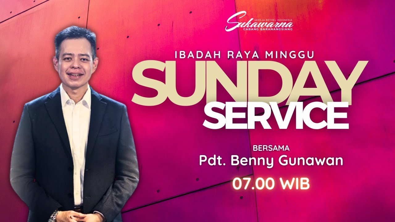 TAHUN 5785 PEY HEY | Pdt.Benny Gunawan. | Minggu, 10.11.2024 |GBI ...