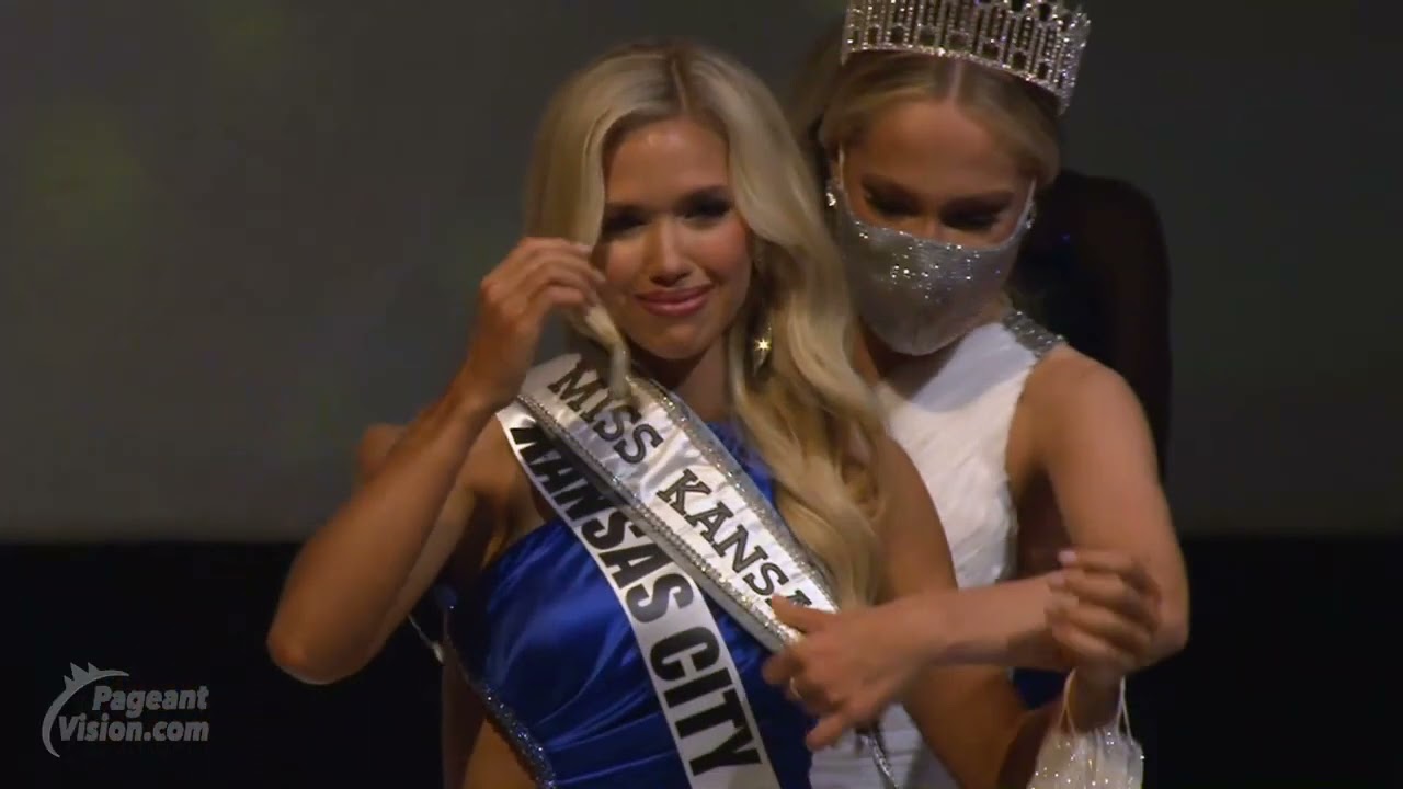 Crowning Moment Miss Kansas Usa Gracie Hunt Youtube
