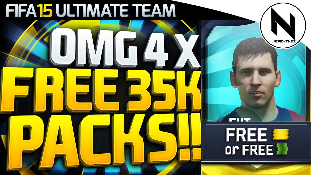 FREE MEGA PACKS! - FIFA 15 Ultimate Team - YouTube