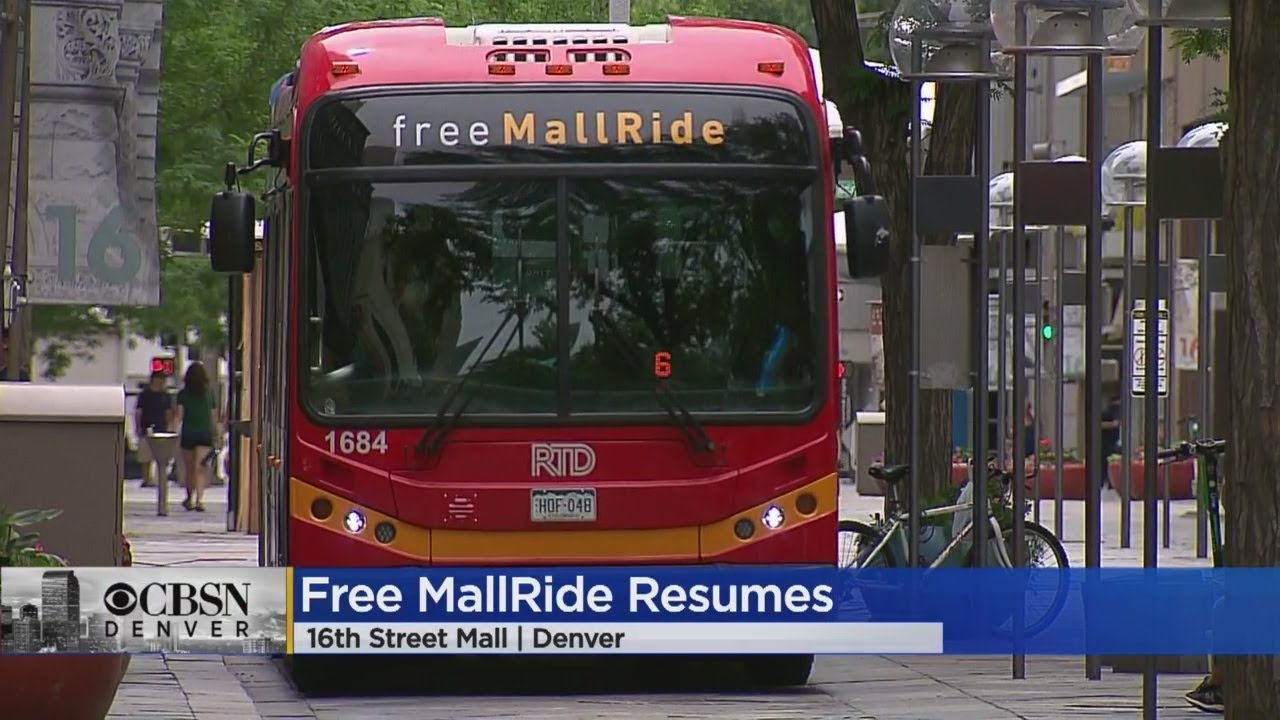 Free MallRide Resumes On 16th Street Mll - YouTube