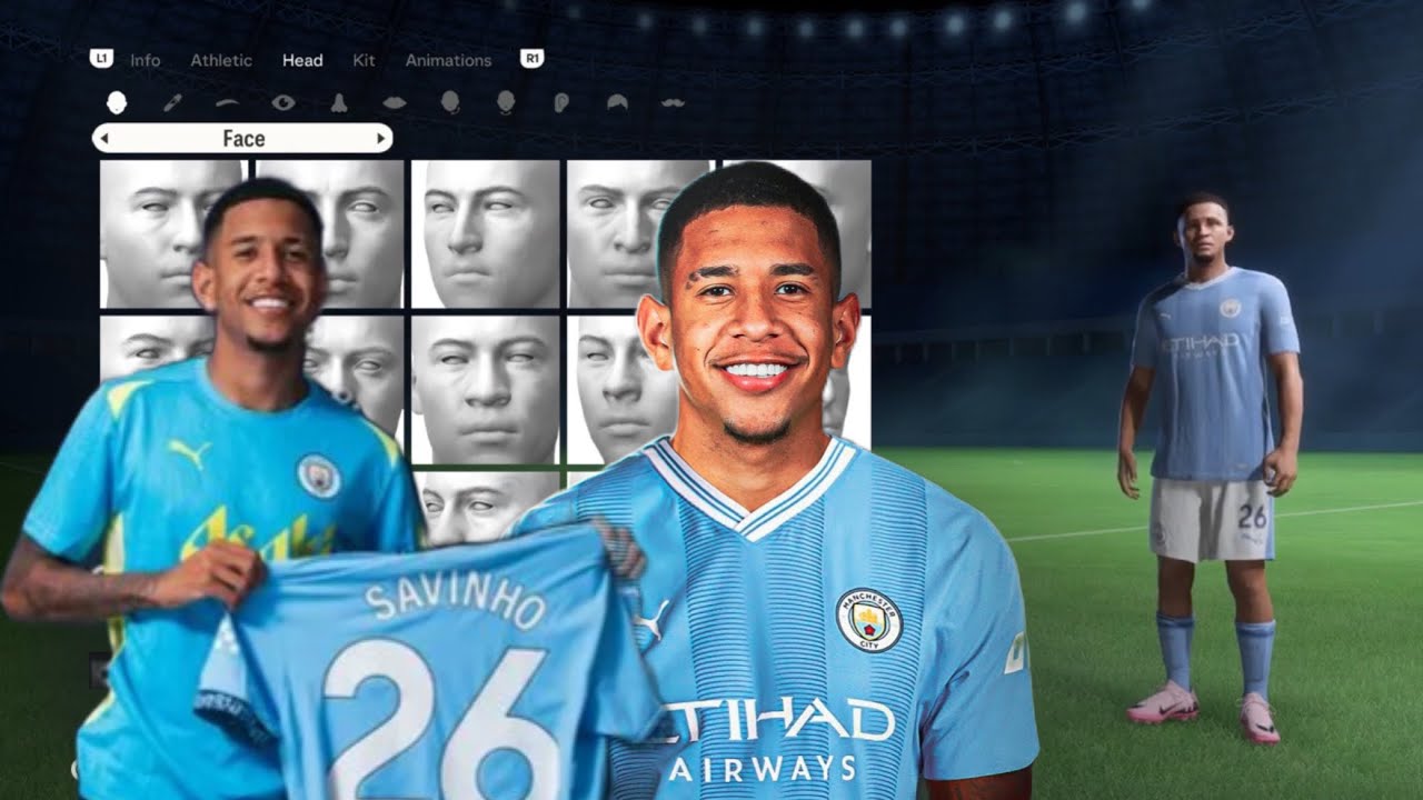 FC 24 | How To Create Sávio 🇧🇷 - YouTube