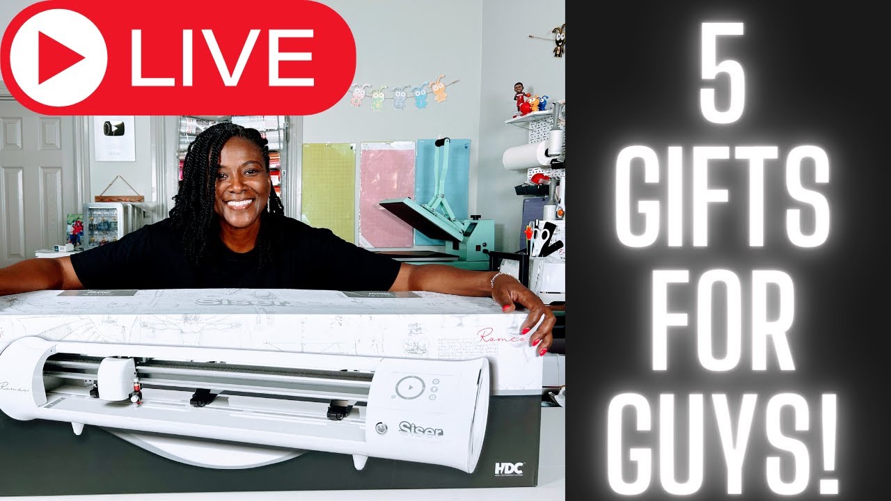 LIVE: Let's Talk About 5 Valentine's Gift Ideas for Guys - with Siser ...