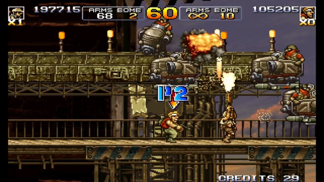 Intense (2-Player) Metal Slug 5 Arcade Playthrough - YouTube