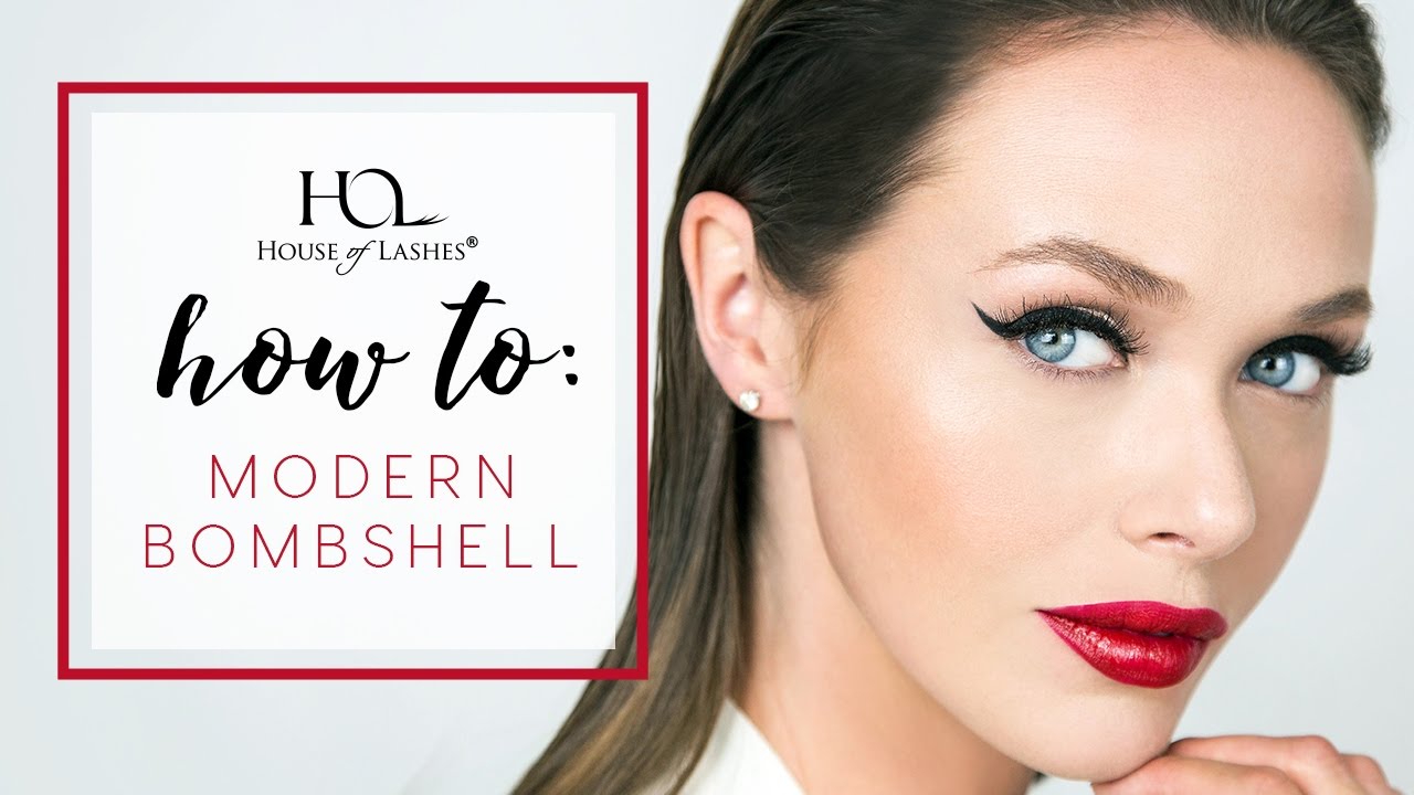 Anthony Nguyen Modern Bombshell Tutorial ft. House of Lashes Wispy Mini & Le Petit - YouTube