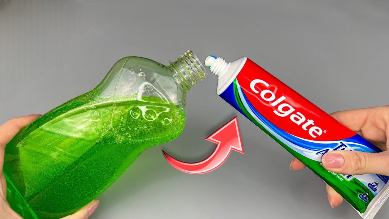 Combining dishwashing liquid with toothpaste: you won't believe what ...