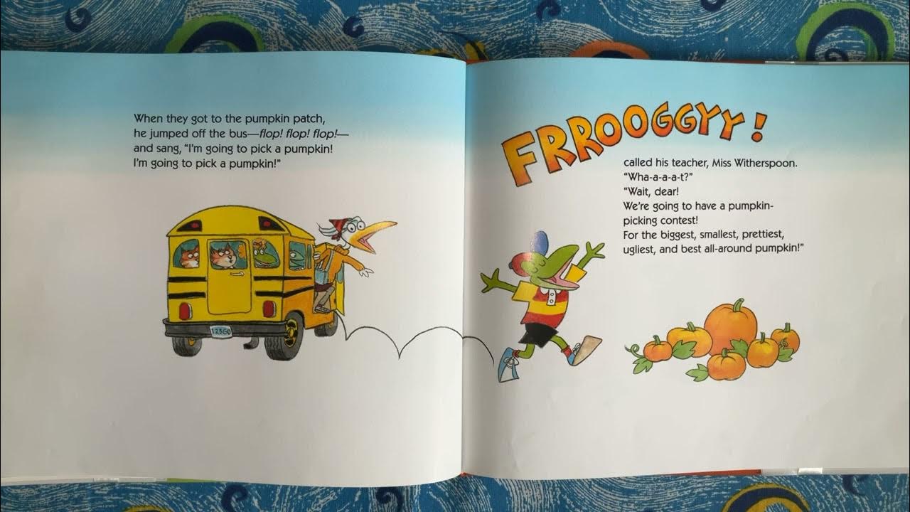 Froggy Picks A Pumpkin (part 2) - YouTube