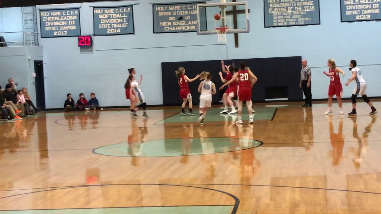Grace O’Gara gives Holy Name the lead late in the second quarter. - YouTube