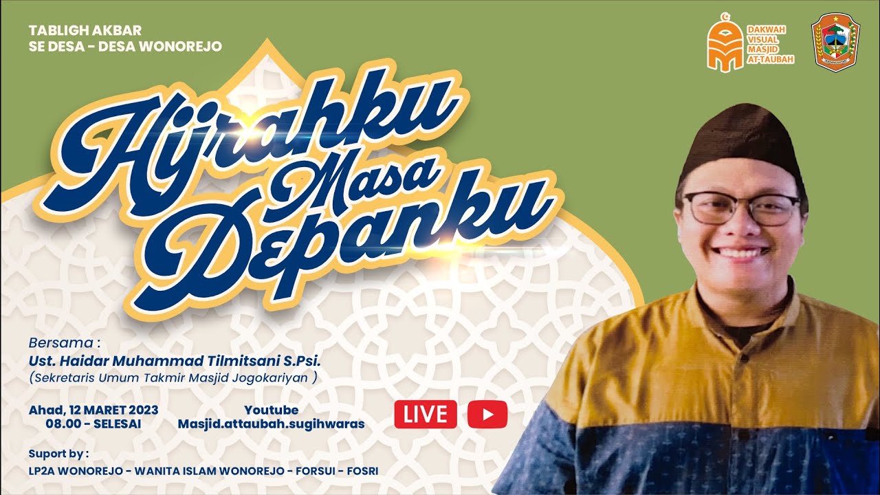 HIJRAHKU MASA DEPANKU | MASJID AL-IKHLAS | UST.MUHAMMAD JAZIR, ASP ...