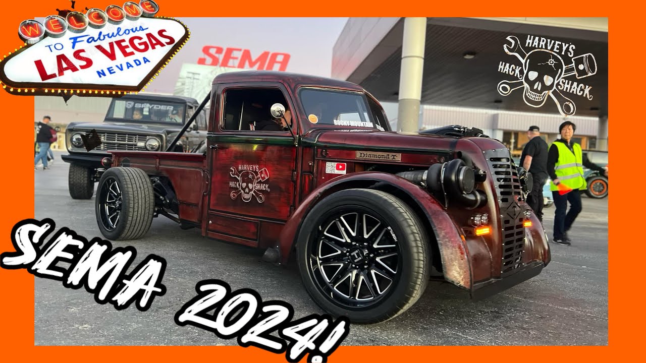 SEMA 2024 with HARVEY'S HACK SHACK! - YouTube