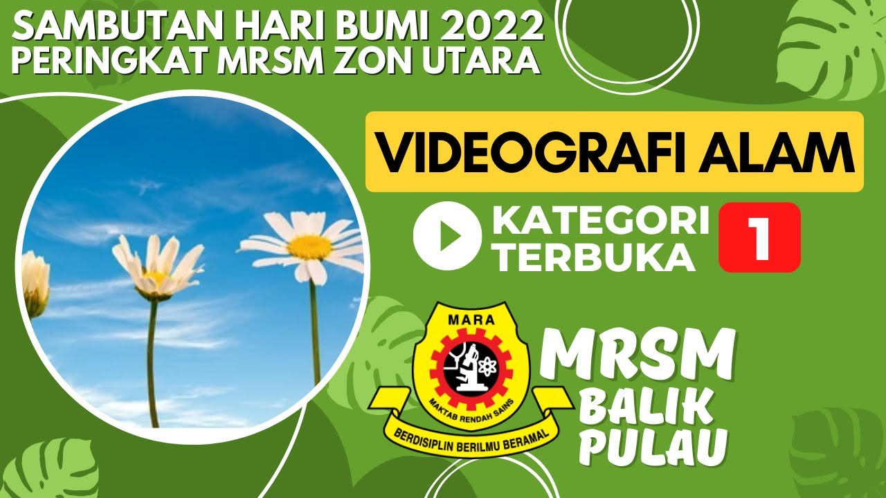 Videografi MRSM Balik Pulau (Terbuka 1) - YouTube