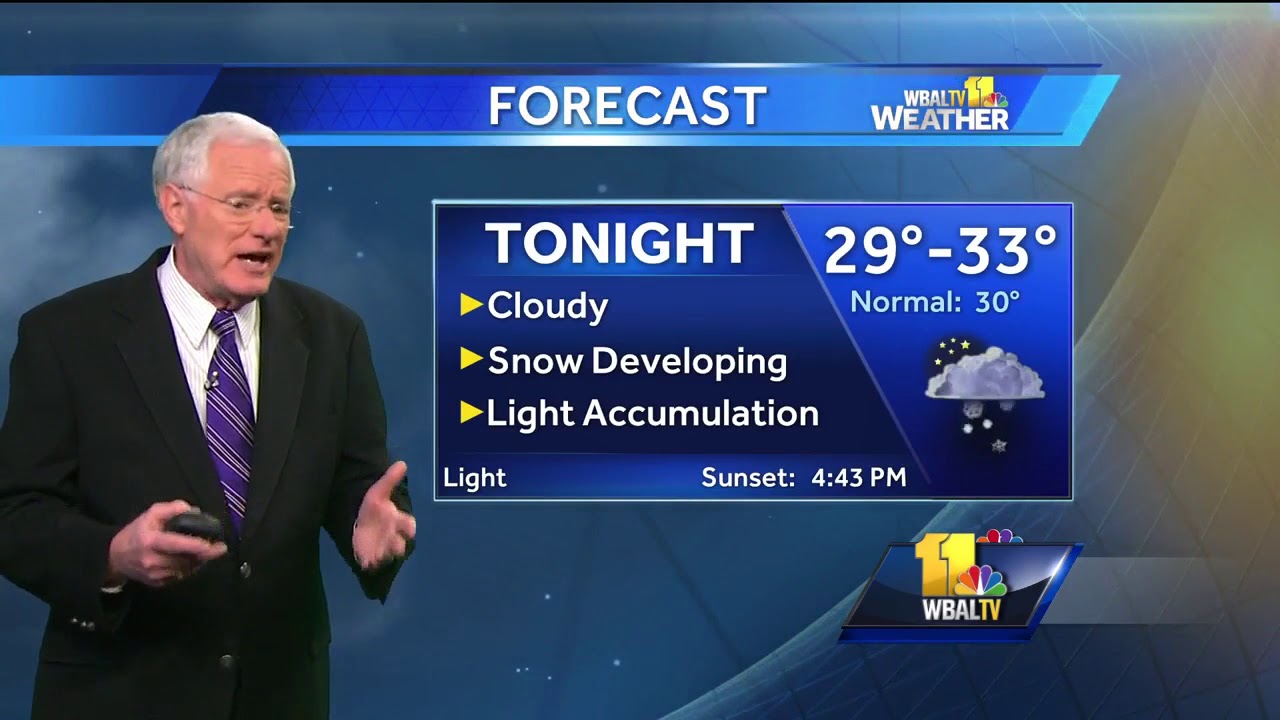John updates weekend snow forecast - YouTube