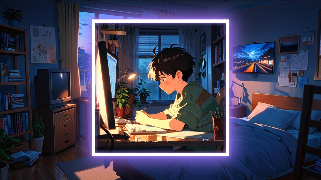 Late Night Study Sessions 📖💡 | Anime Sound Lo-Fi (Study, Relaxing ...