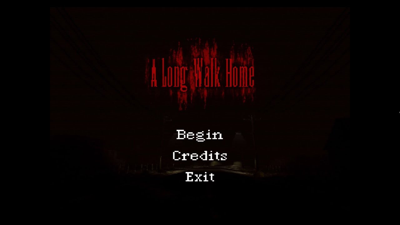 A Long Walk Home [ Indie Horror Game 2020 ]full commentary - YouTube