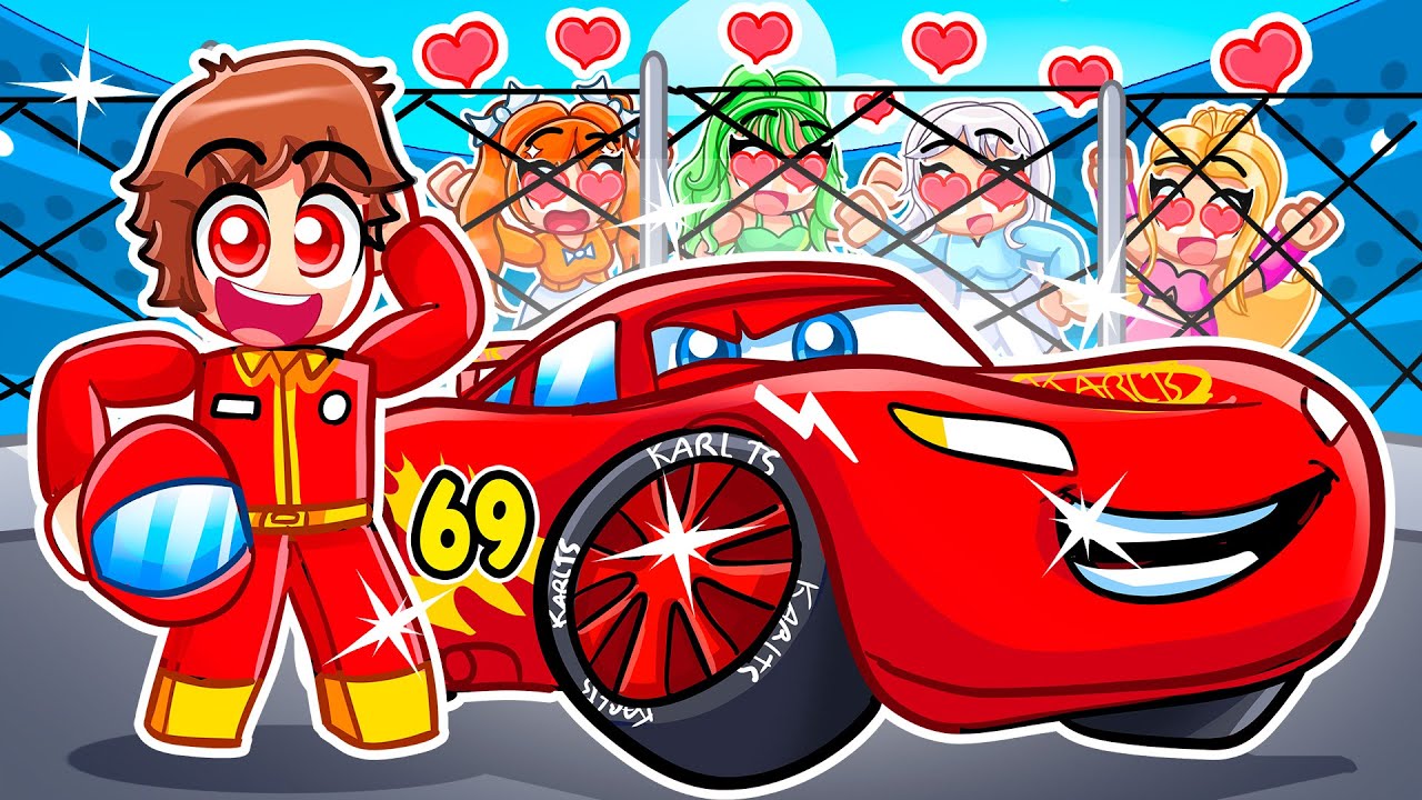 Rizzing MY CRAZY FAN GIRLS With The New Lightning MCQUEEN Car... - YouTube