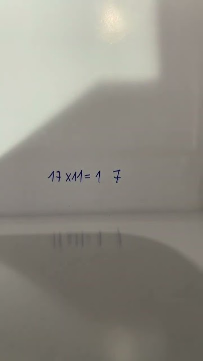 Multiplication any digit number by 11 #11 #mathtrick - YouTube