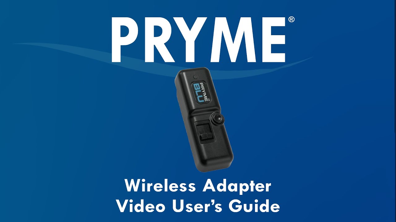 How to pair a PRYMEBLU Wireless Adapter - YouTube