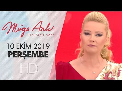 Müge Anlı ile Tatlı Sert 10 Ekim 2019 | Perşembe