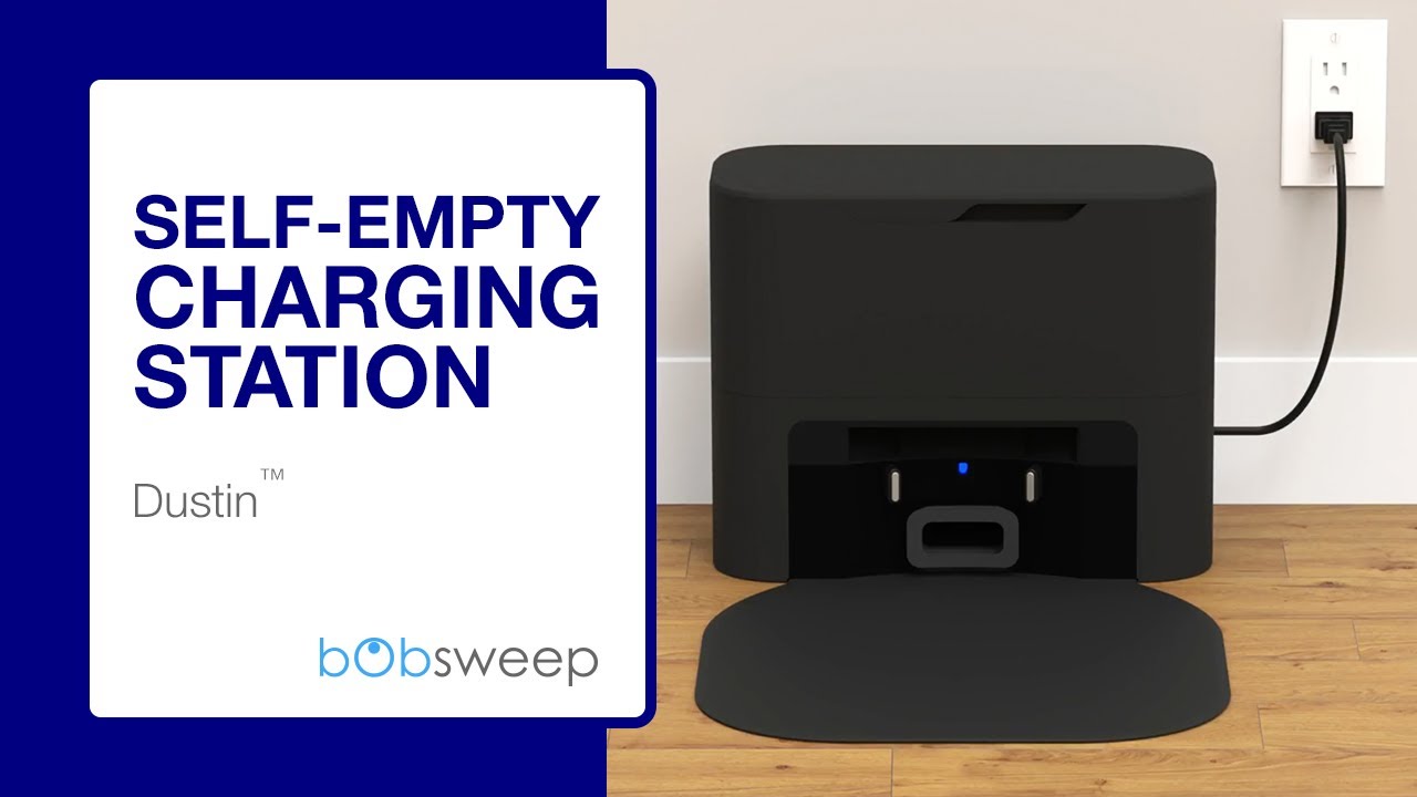 Charging and Self-empty Station | Dustin™ - YouTube