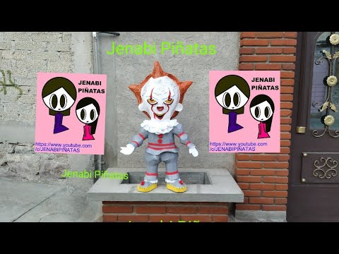 Como hacer Piñata de Pennywise, paso a paso. - YouTube
