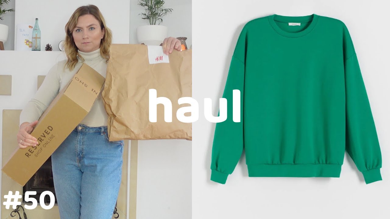 #MIERZYMY dresy z sieciówki | Reserved, H&M | Haul zakupowy - YouTube