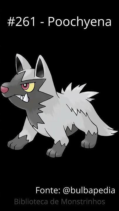 Conhecendo o Pokémon Poochyena - 261 - YouTube