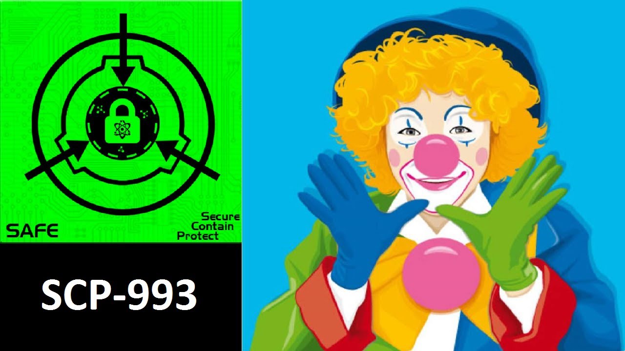 SCP-993 - "Клоун Помпон" - YouTube