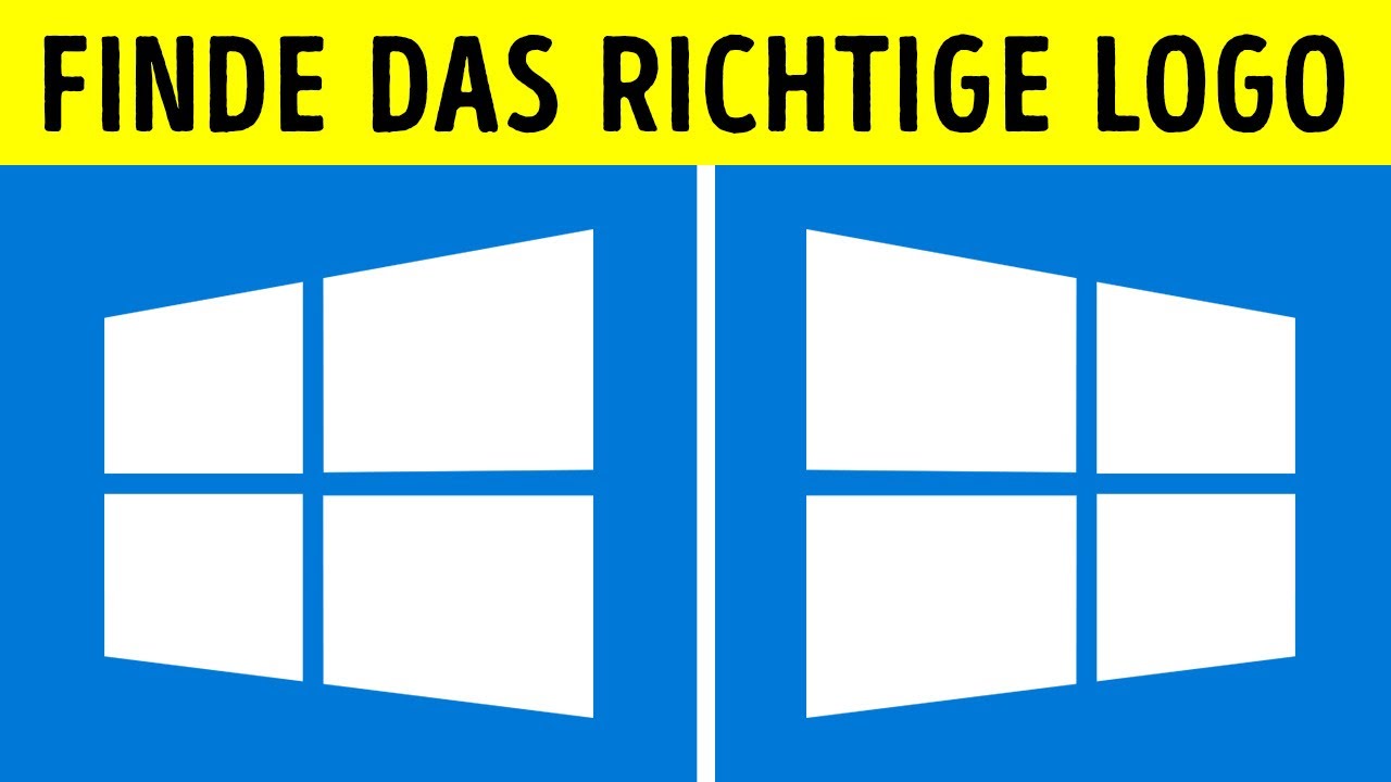 Wenn du diese 70 Logos erkennst, hast du ein fantastisches Gedächtnis ...