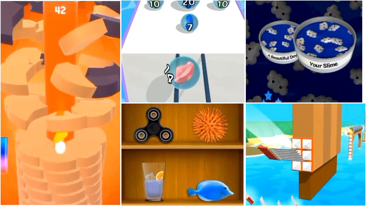 ASMR Relaxing And Satisfying Effect Games in Android #8890794v2 - YouTube