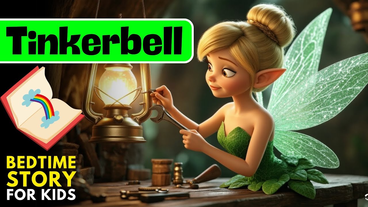 Can Tinkerbell Successfully Fix The Broken Lantern Tonight?|Kids Story|A Bedtime Story Kids ...