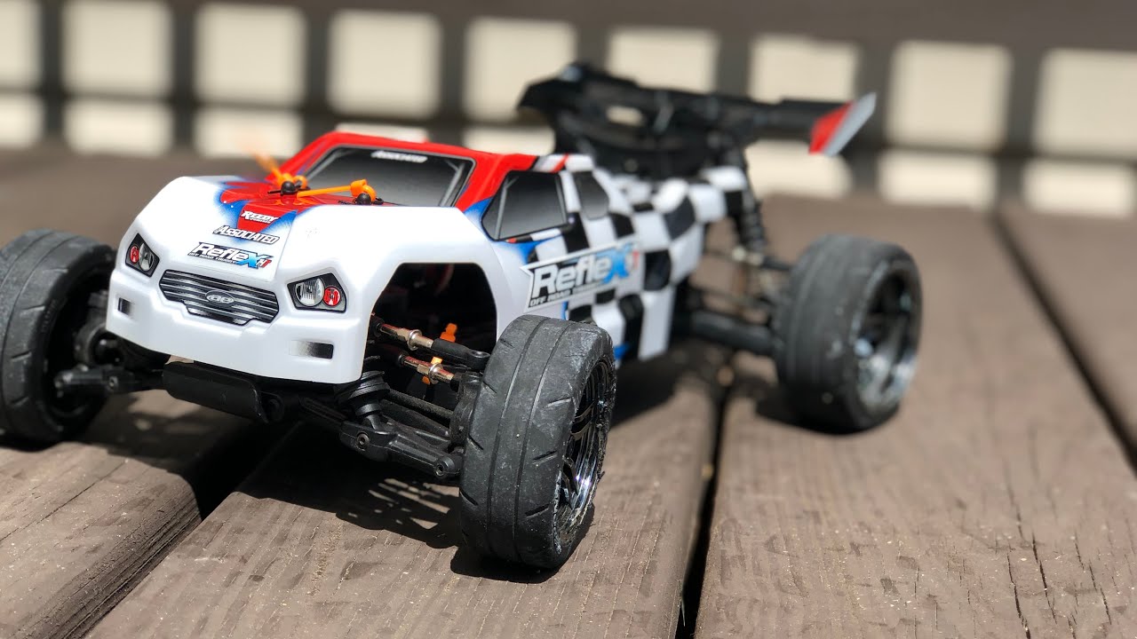 Team Associated reflex 14t speed run - YouTube