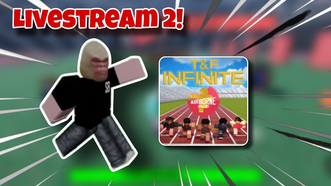 Playing Track And Field Infinite On Roblox! (Day 2) - YouTube