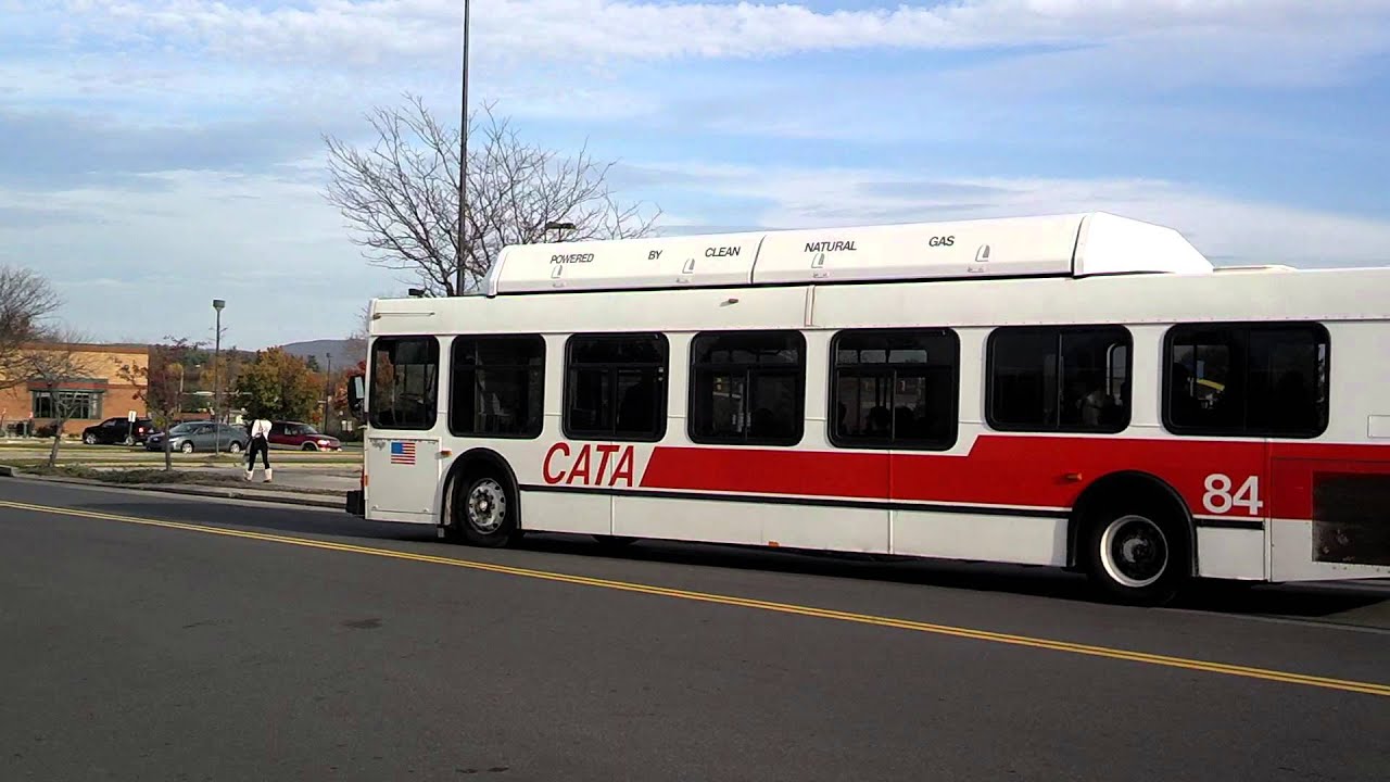 CATA (State College) HD: New Flyer C40LF #84 On The V at Walmart ...