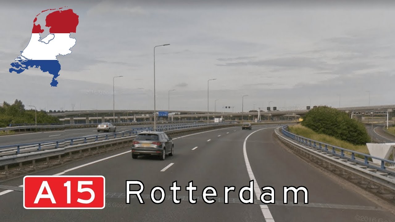 A15 Rotterdam, Netherlands w/ Dashcam Roads - YouTube