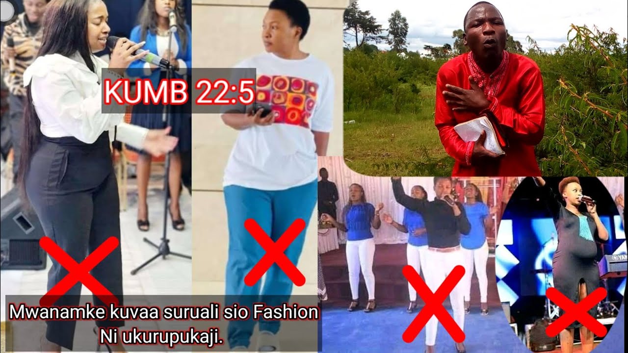 Suruali kwa MWANAMKE sio Fashion ni ukurupukaji_1Timo2:9,kumb 22:5 by ...