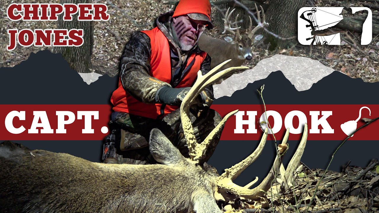 Chipper Jones HUGE Kansas Buck | Capt. Hook | Major League Bowhunter ...
