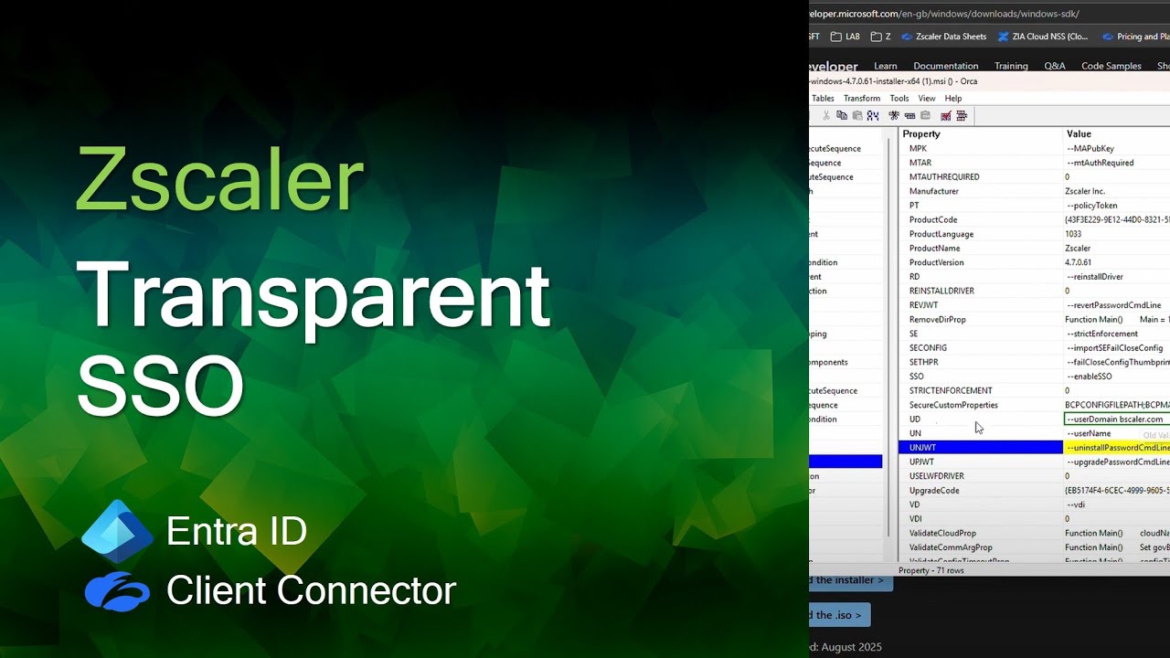 Zscaler Transparent SSO (silent login) - YouTube