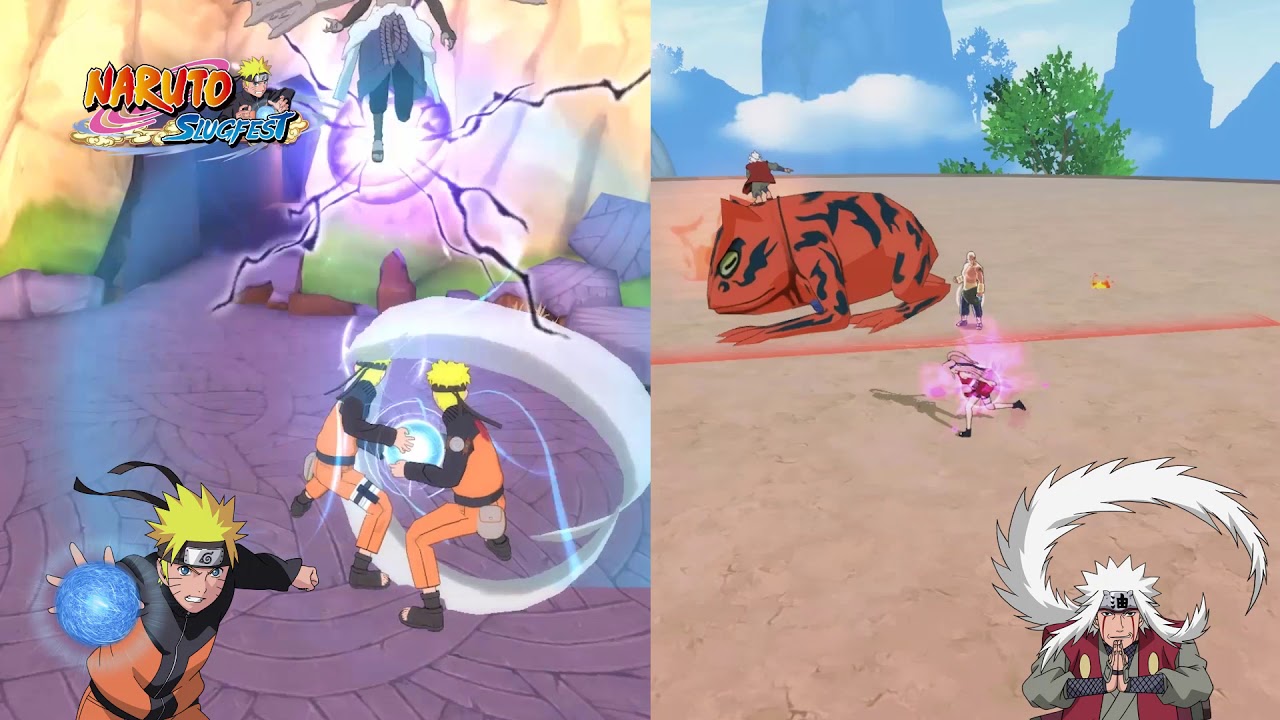 Naruto: Slugfest - Signature Moves - YouTube